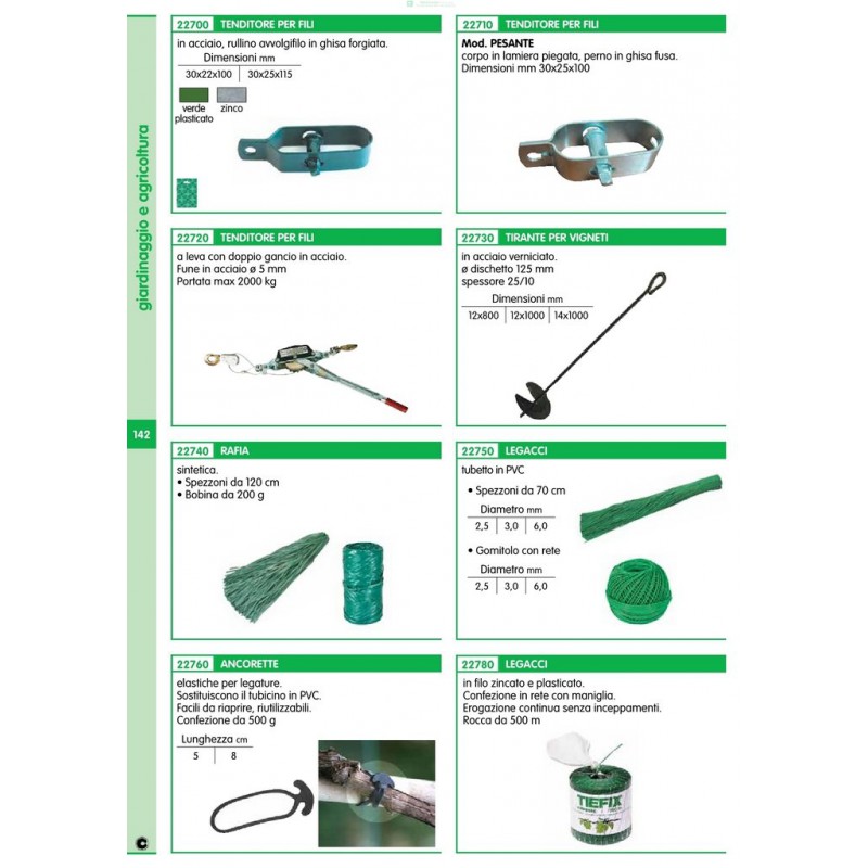 8KG LEGACCI IN PVC CM.70 GR.2,5