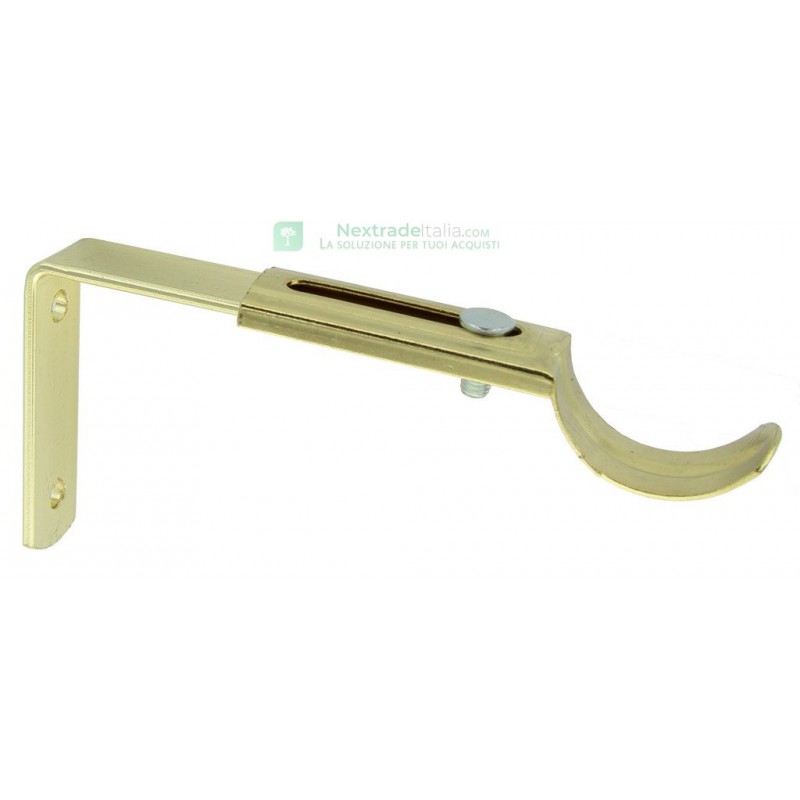 10PZ SUPPORTO CENTRALE X BASTONI IN OTTONE CM 12 16 10pz-supporto-centrale-x-bastoni-in-ottone-cm-12-16